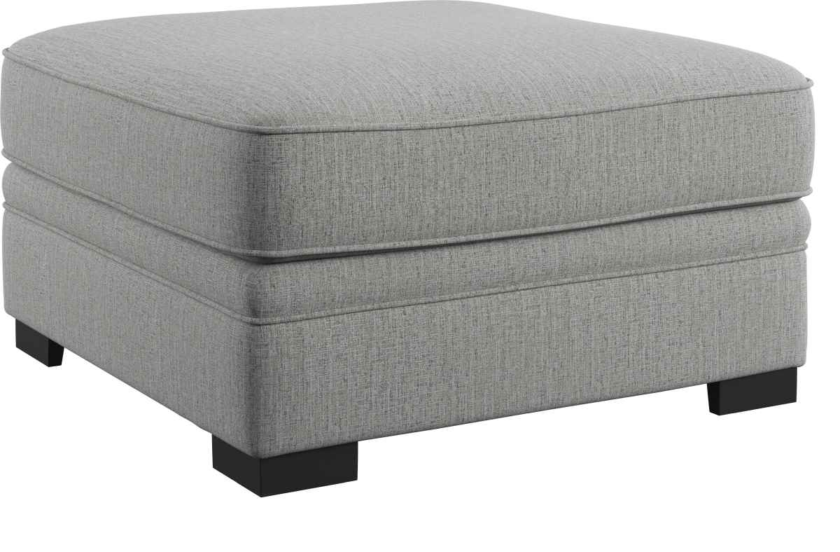 Emerald Home Analiese Dove Gray Ottoman Liddiard Home Furnishings
