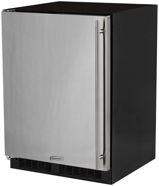 Marvel 4.7 Cu. Ft. Stainless Steel Upright Freezer | Midland Appliance ...