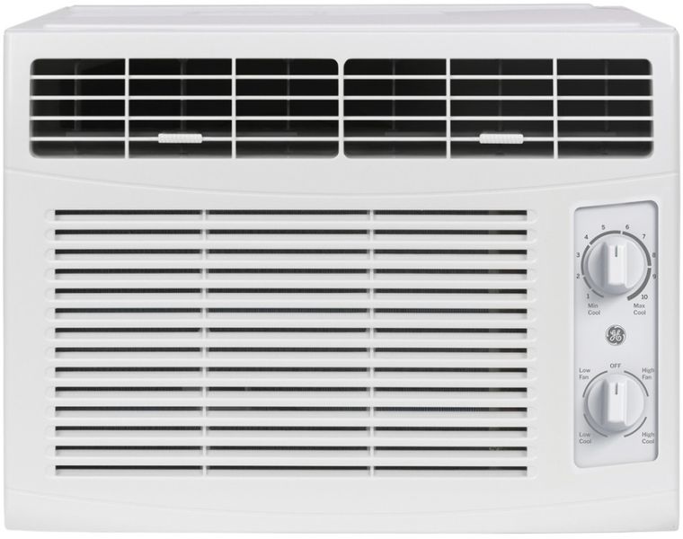 GE® 5,000 BTU's White Window Mount Air Conditioner | Cluett’s Appliance ...