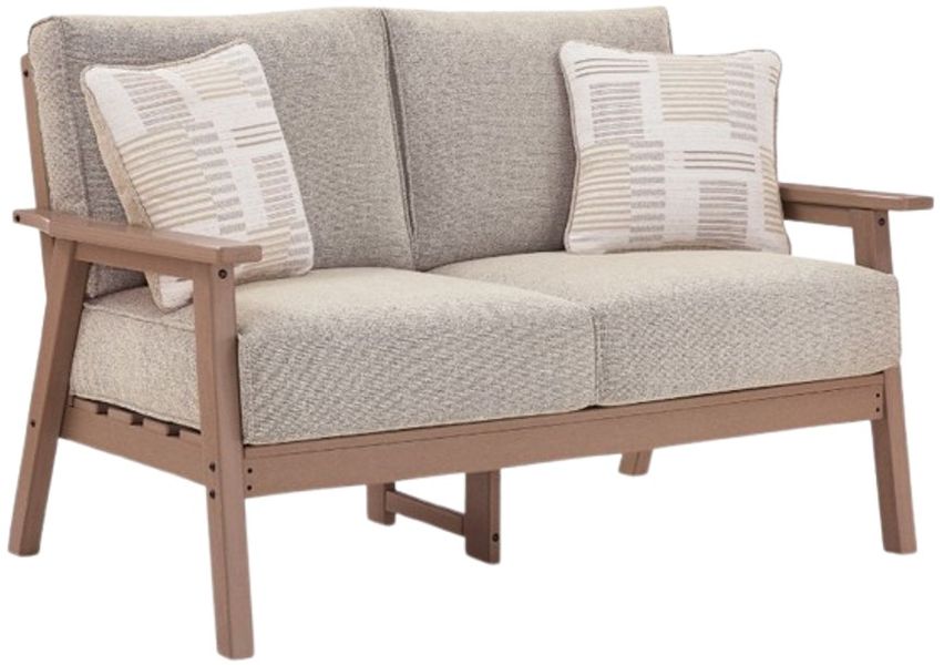 Signature Design by Ashley® Grover Beach Beige/Driftwood Fabric/Plastic ...