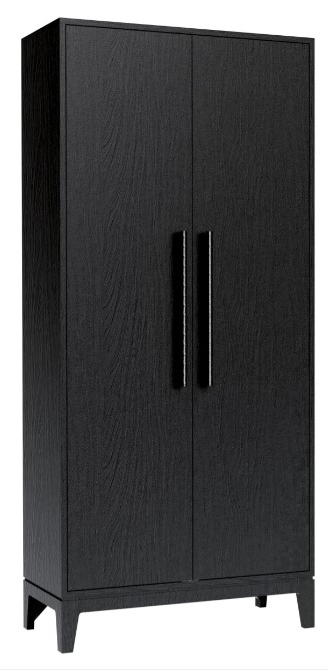 Howard Miller Millie Black Oak Storage Cabinet The Furniture Connection Rolla ND