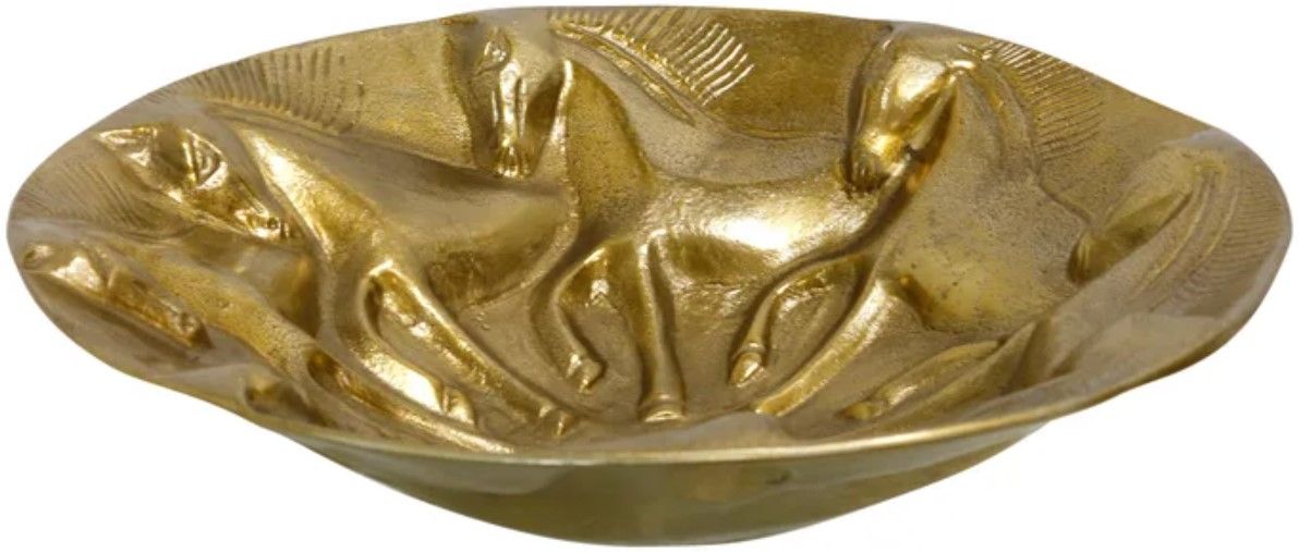 Stylecraft Gold 17" Bowl | Robert Miller and Son Furniture & Sleep ...