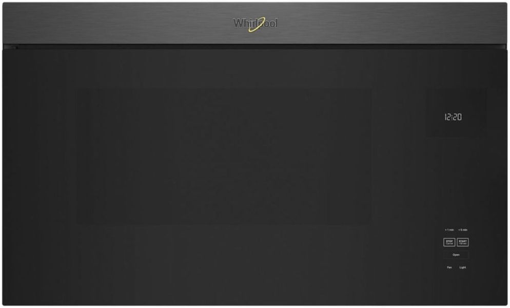 Whirlpool® 1.1 Cu. Ft. Black Stainless Steel Over The Range Microwave ...