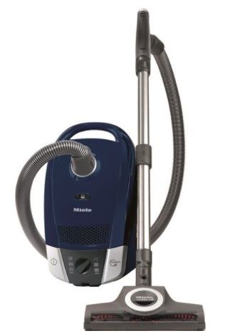 Miele Compact C2 Total Care PowerLine Navy Blue Canister Vacuum ...