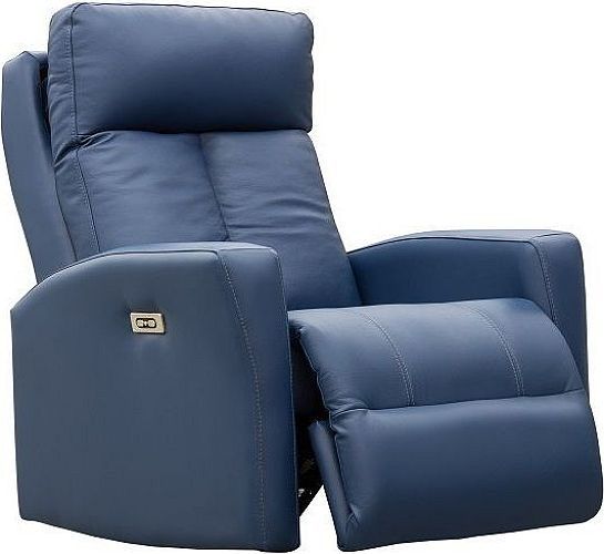 Elran C0042 Blue Manual Rocker Recliner | Butcher Furniture | Canada