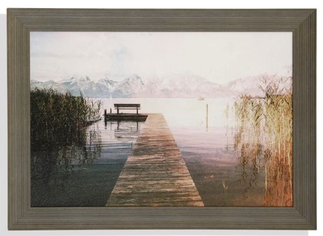 Stylecraft Light Brown/Light Gray/White Wall Art | Fischer Furniture ...