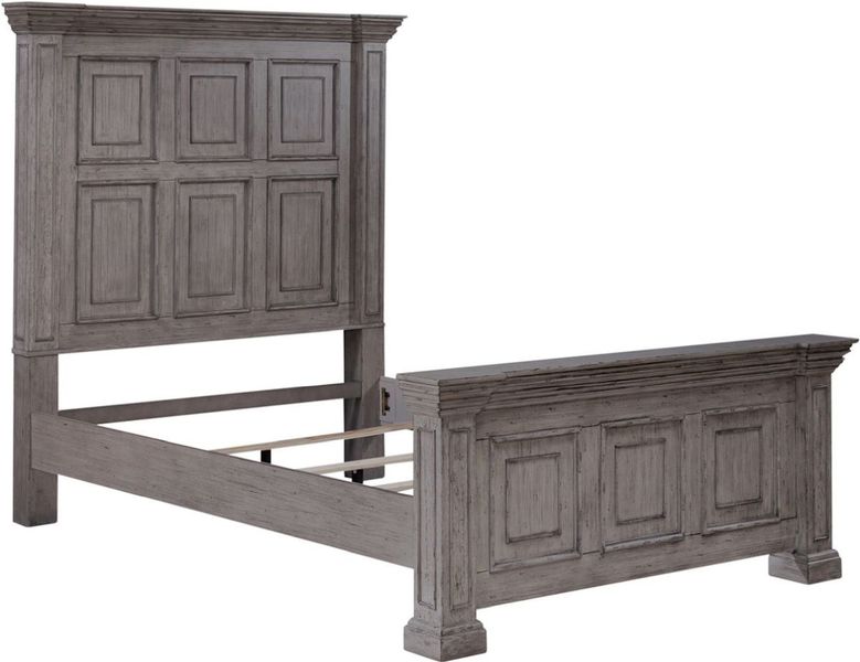 Liberty Furniture Graystone Queen Panel Bed | Miskelly Furniture