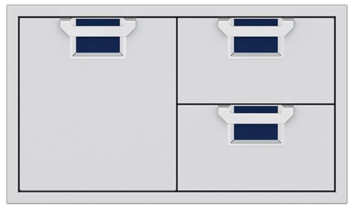 Aspire By Hestan® AESDR Series 36" Orion Combo Door/Drawer | Yale ...