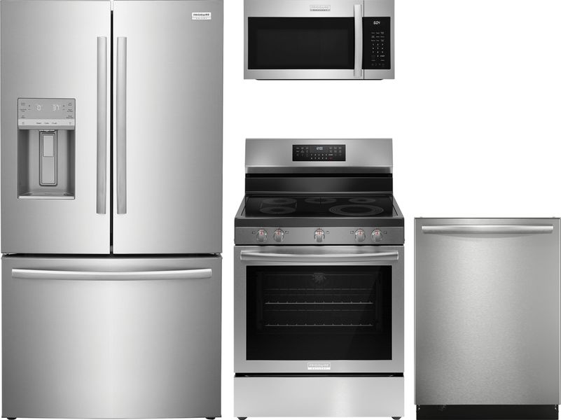 Frigidaire Gallery® 4 Piece Smudge-Proof® Stainless Steel Kitchen ...