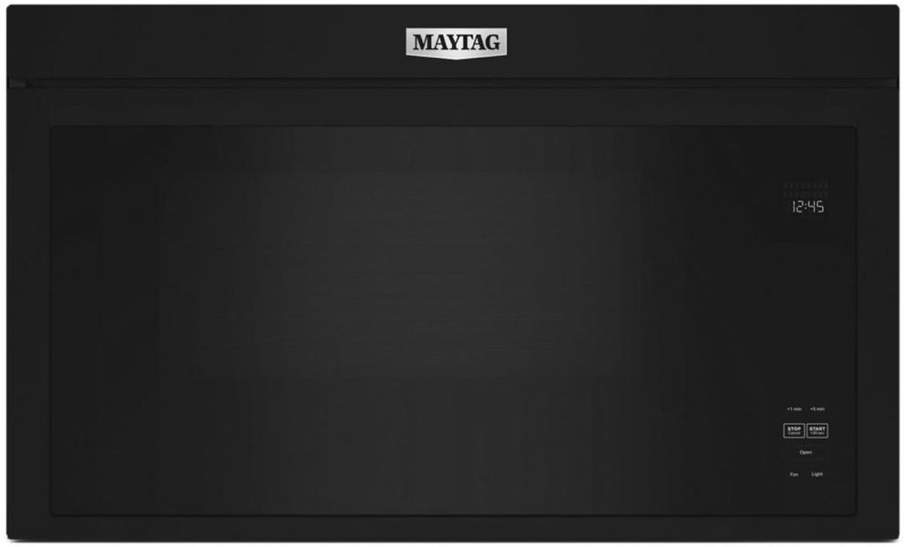 Maytag® 1.1 Cu. Ft. Black Over The Range Microwave | Percy's | Worcester, MA