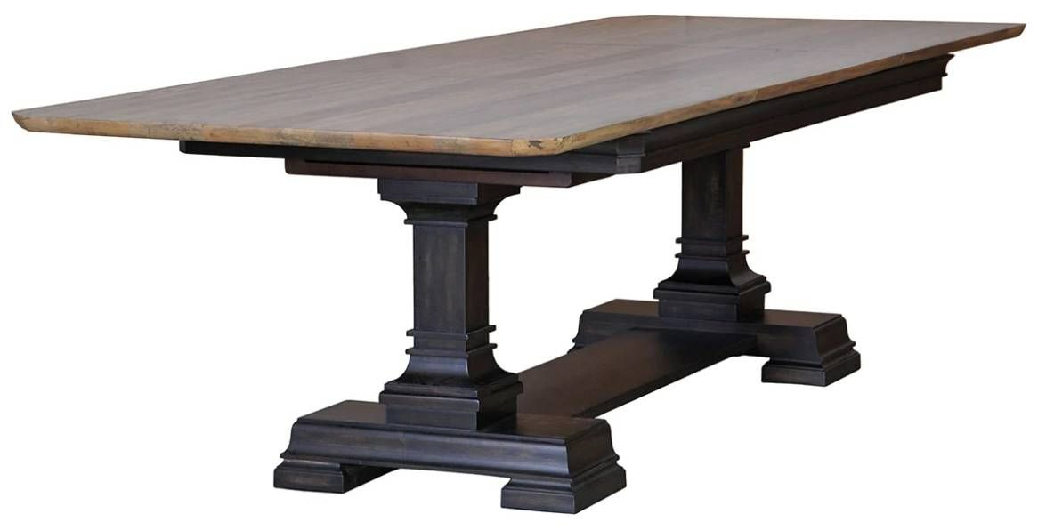 Napa Furniture Design Grand Louie Wheat Dining Table with Misty Night ...