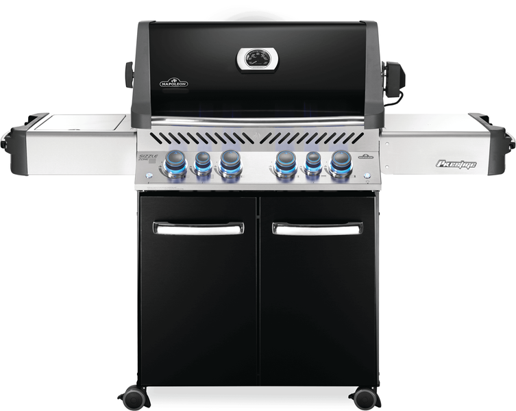 Napoleon Prestige® Series 6-Burner Black Freestanding Liquid Propane ...
