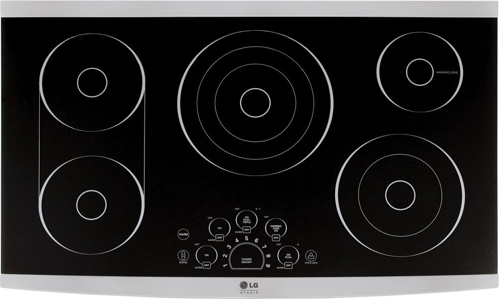 LG Studio 36" Stainless Steel Frame Electric Cooktop | Nawara Brothers ...