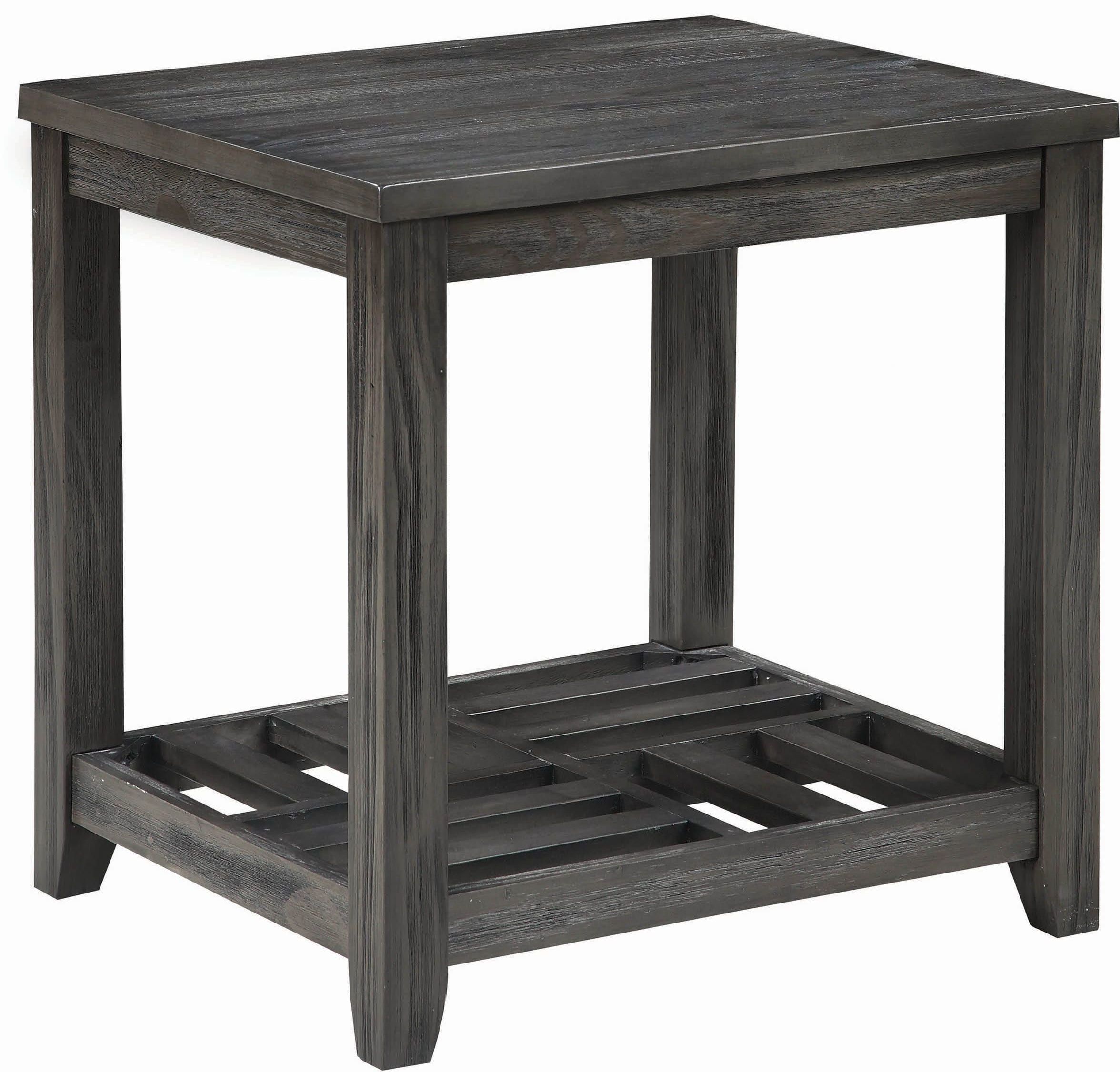 Rustic grey end tables store