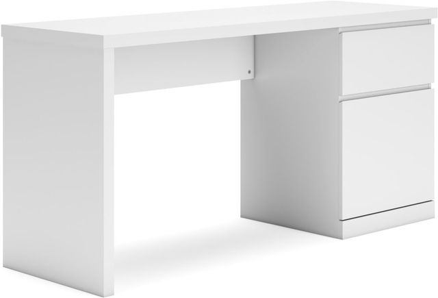 Signature Design by Ashley® Onita White 60" Home Office Desk | Big ...