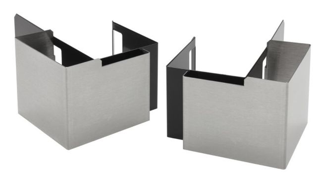 Wolf® 3" Stainless Steel Rear Caster Covers | Karvonen’s