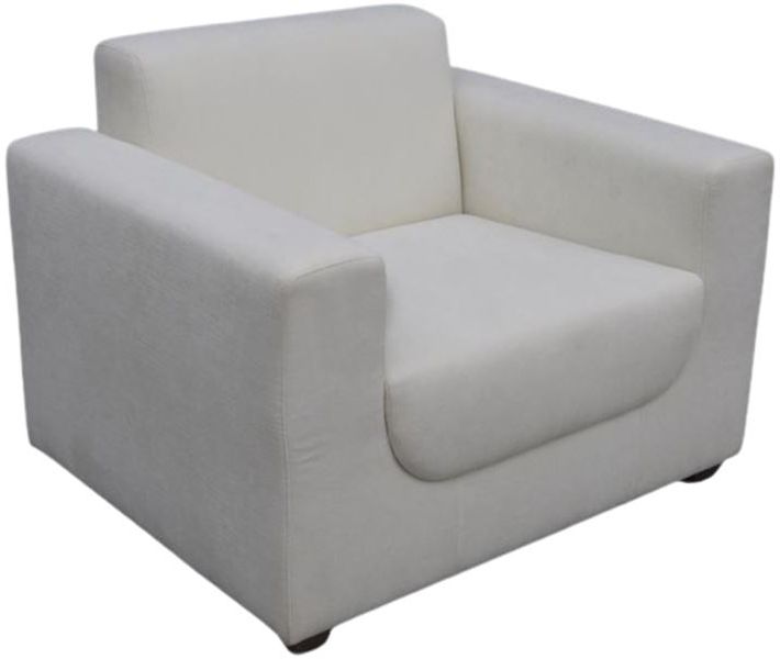 Nest Home Collections Noelle White Dulles Vanilla Outdoor Lounge Chair ...