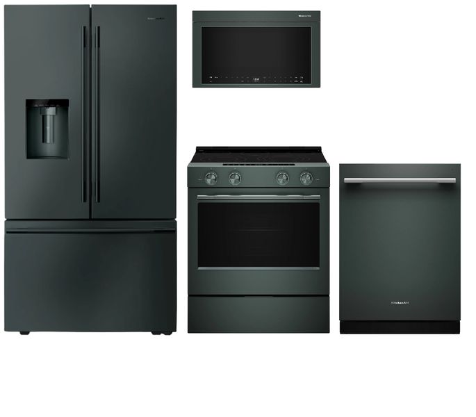 KitchenAid® 4 Piece Juniper Kitchen Package | Spencer's TV & Appliance ...