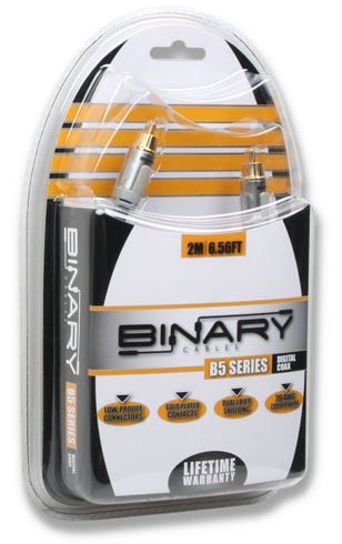 SnapAV Binary™ Cables B5-Series Digital Coax Cable-B5-DIGCOAX-2-R | Bond's TV | Austin, TX