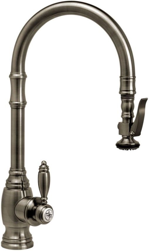Waterstone™ Antique Pewter Traditional PLP Pulldown Faucet | Yale ...