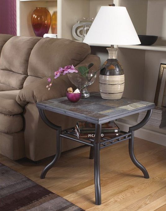 Ashley slate coffee table store