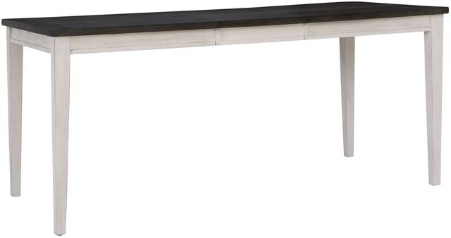 aspenhome® Caraway Aged Ivory/Brown Counter Height Dining Table ...