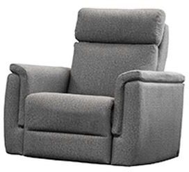 Elran Art IV Gray Swivel Rocker Recliner | Halton Hills Furniture ...