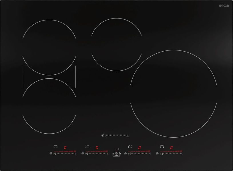 Elica Cooking Series Volta 30" Black Glass Induction Cooktop | M & H ...