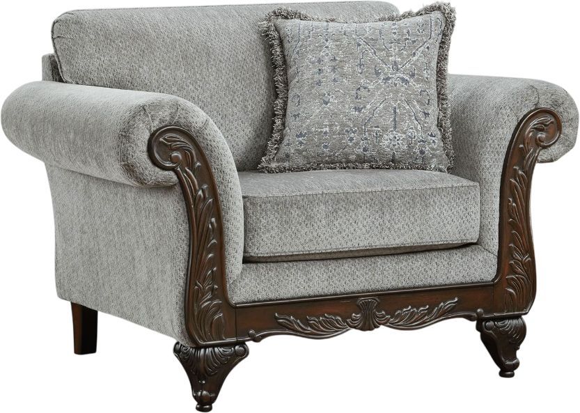 Affordable Furniture 8550 Emma Slate Chair | Darvin Furniture | Orland ...