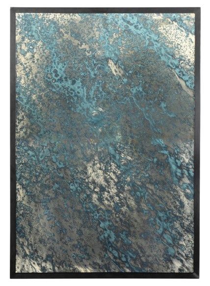 Four Hands Acid Wash Iron Matte Black Mirror | Big Sandy Superstore ...