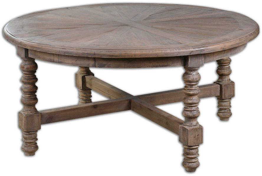 Uttermost® Samuelle Natural Coffee Table | Fischer Furniture | Rapid ...