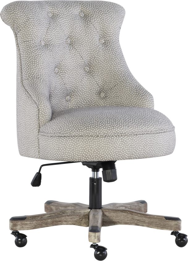 Linon Sinclair Light Gray Office Chair R B s Home Source Madison ME