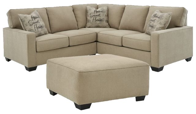 Signature Design by Ashley® Lucina 2-Piece Quartz Living Room Set ...