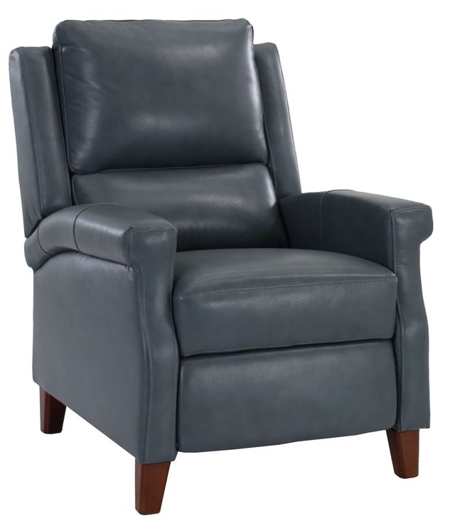 Man Wah Caribbean Leather High Leg Recliner | Miskelly Furniture