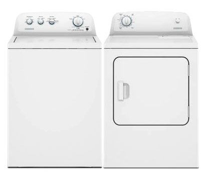Crosley® Conservator 3.8 Cu. Ft. White Front Load Washer & 6.5 Cubic ...