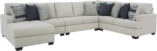 Benchcraft® Lowder 4-Piece Stone Sectional with Chaise | Jarons ...