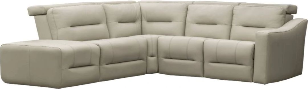 Elran Customizable Nora 5-Piece Power Reclining Sectional | Butcher ...