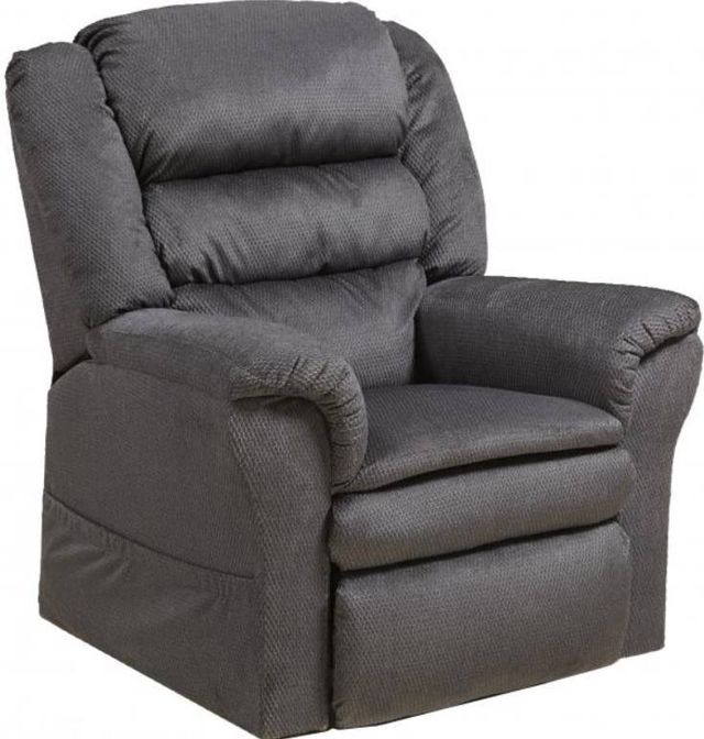 Catnapper® Preston Smoke Power Lift Recliner with Pillowtop Seat ...