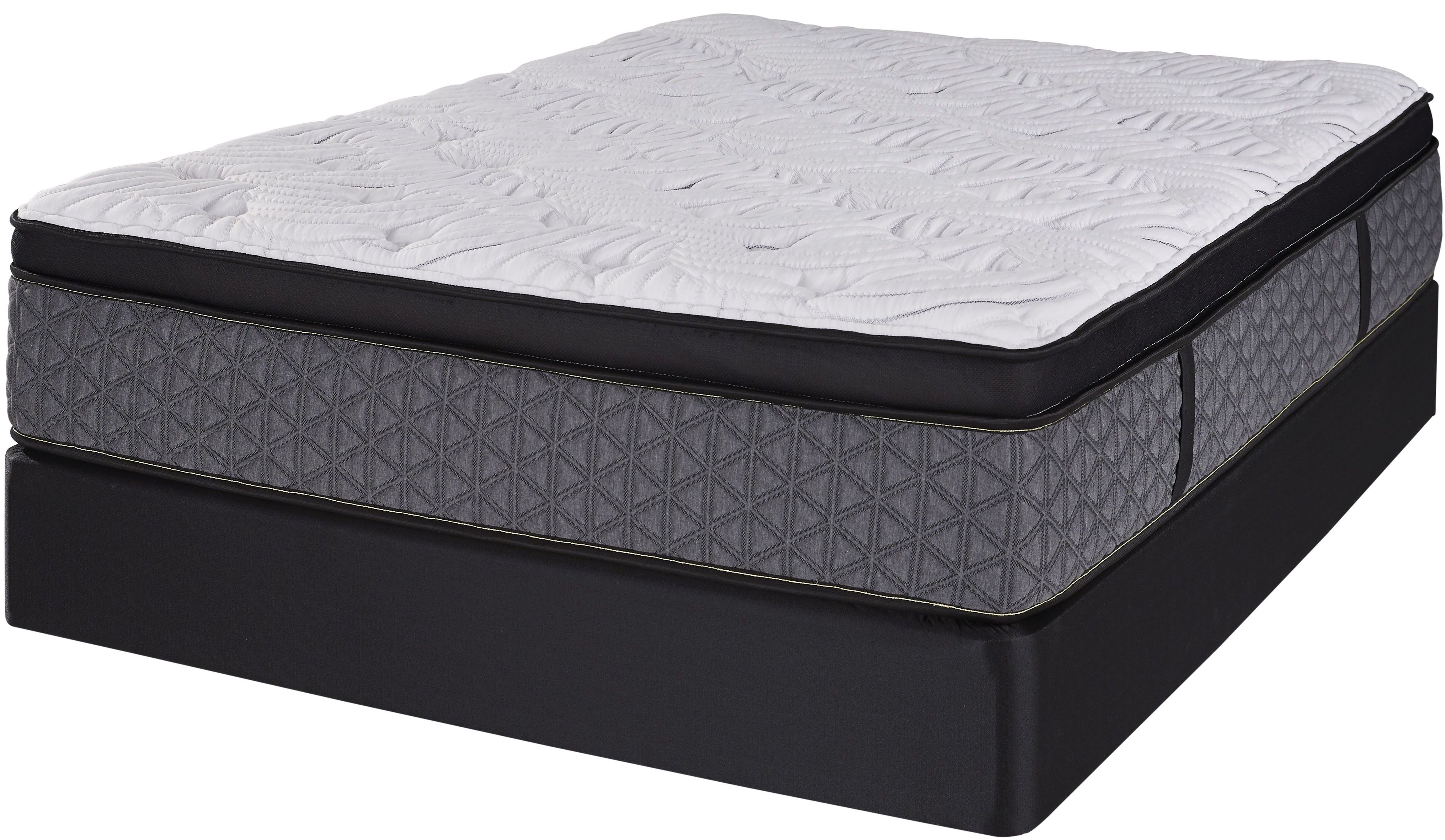 Restonic ComfortCare Cabot 14 Hybrid Plush Euro Top Queen Mattress J B Quality Home Furnishings The Sleep Source Shelbyville IN