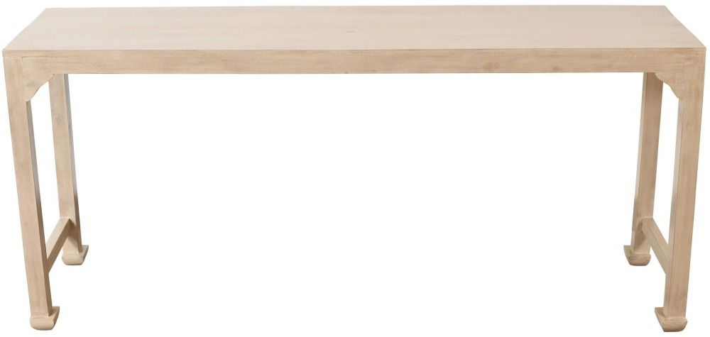 Forty West Butler Beige Console Table | Miskelly Furniture