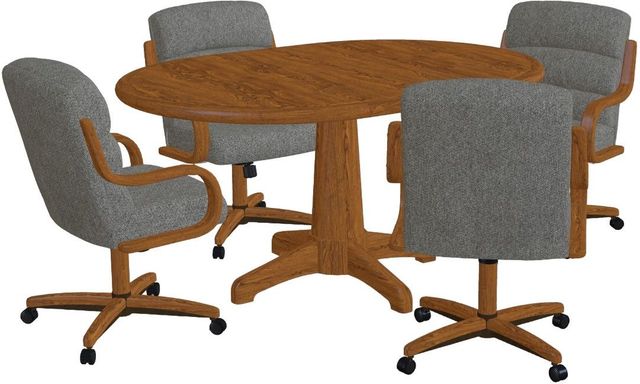 Chromcraft™ Nova Harrison 5-Piece Customizable Dining Set | Besche ...