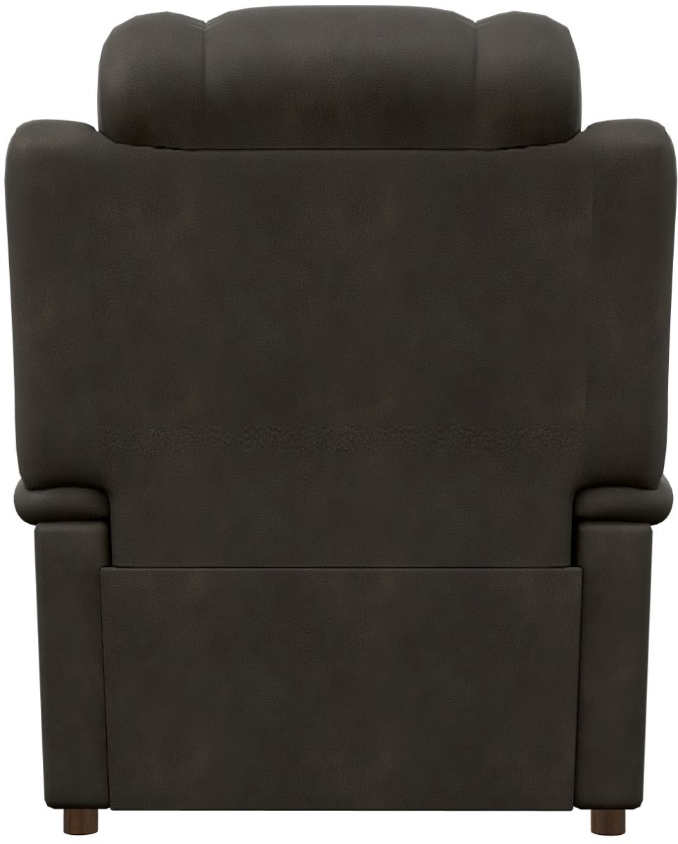 La Z Boy Clayton Slate Gold Power Lift Recliner with Massage and Heat Economy Furniture