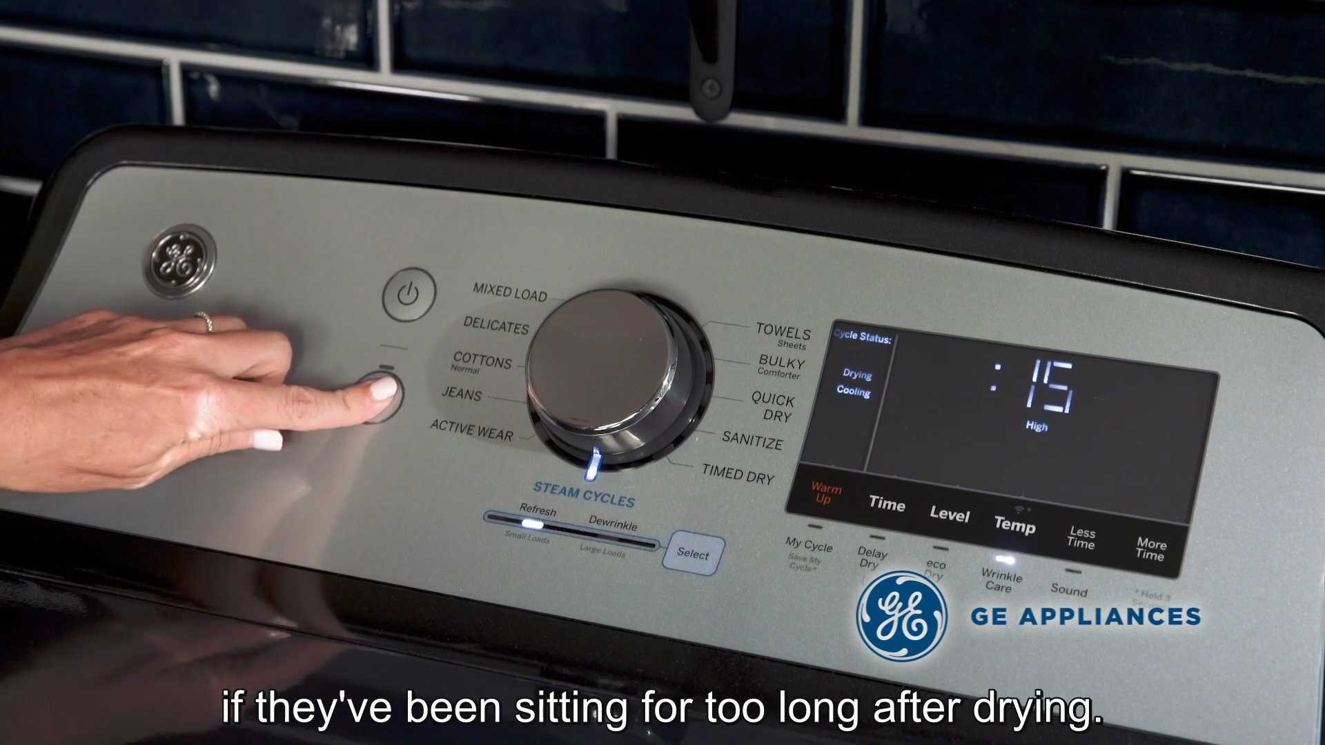 Scratch N' Dent GE® 7.8 Cu. Ft. Carbon Graphite Gas Dryer | Van's Home ...